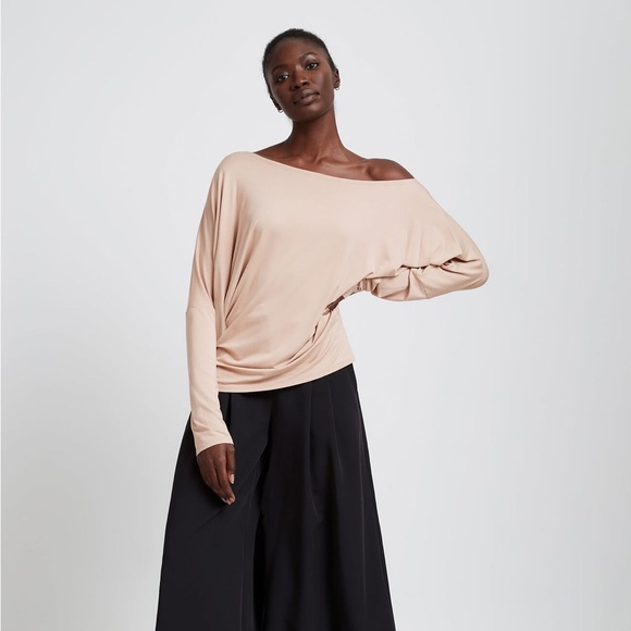 Marcella NYC | Tops | Marcella Nyc Xxl Katie Offshoulder Slouchy Tencel ...